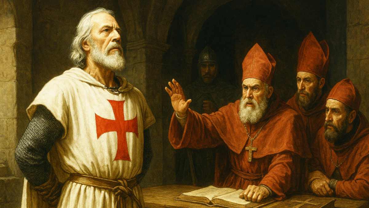 Mais qui était Jacques de Molay, le dernier maître des Templiers qui ...