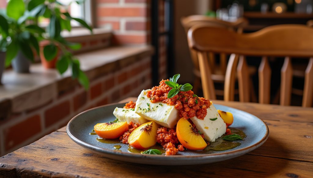 Découvrez la recette de stracciatella à la nduja de Fred's Providore ...